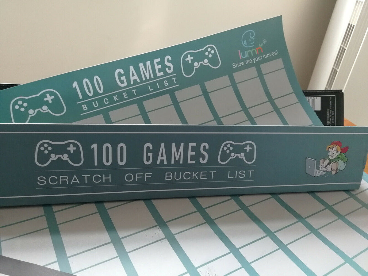 100 Scratch Off Bucket List Poster – prime-supply-uk